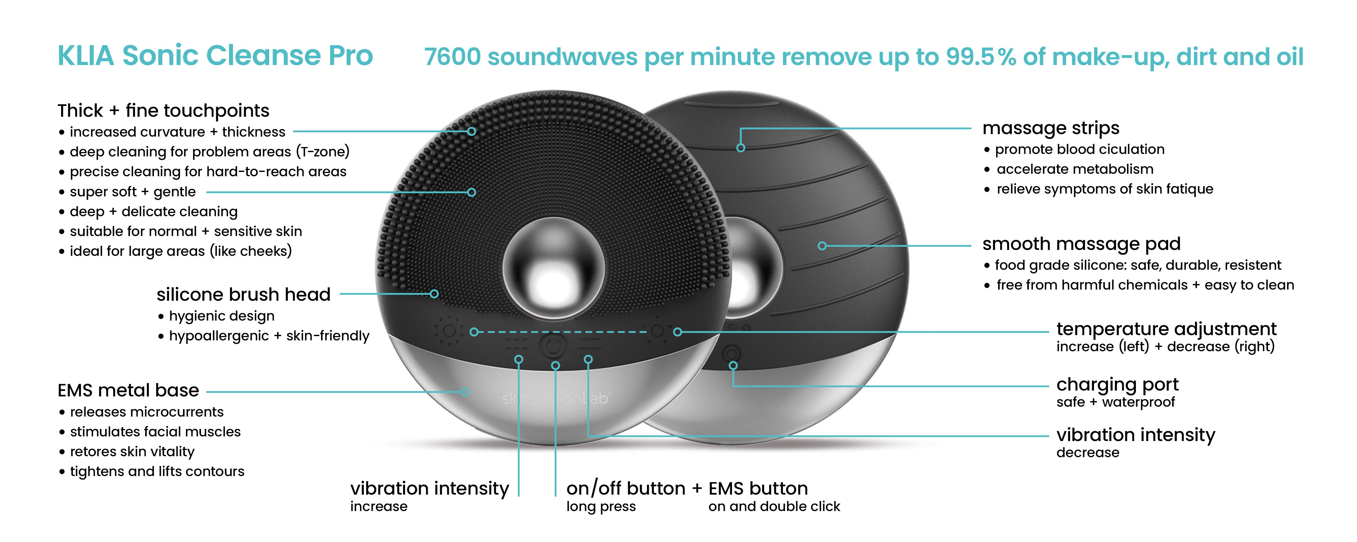 Klia Sonic Cleanse Pro